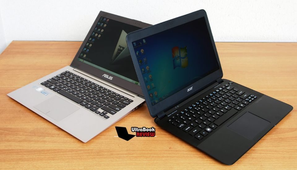 Asus Zenbook Prime UX31A vs Acer Aspire S5 - premium ultrabooks compared