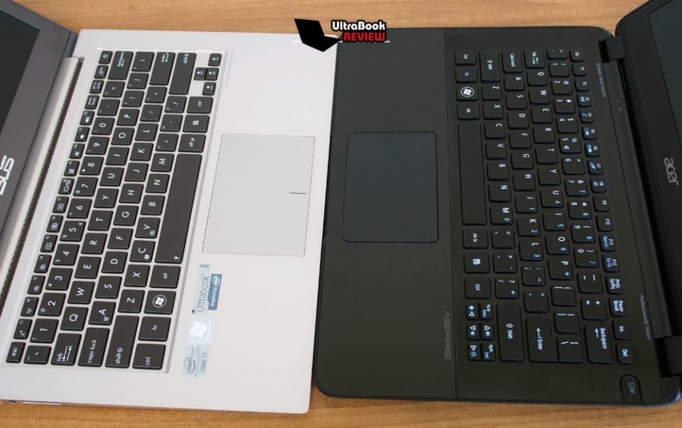 Asus Zenbook Prime UX31A vs Acer Aspire S5 - premium ultrabooks compared