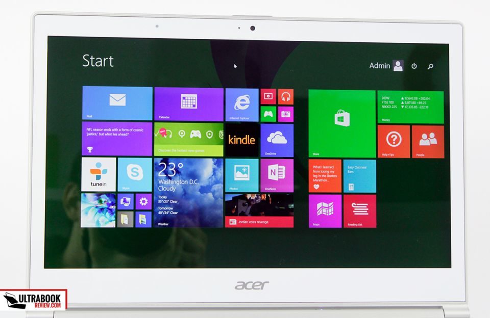 Acer Aspire S7-393 review - a bump to Broadwell