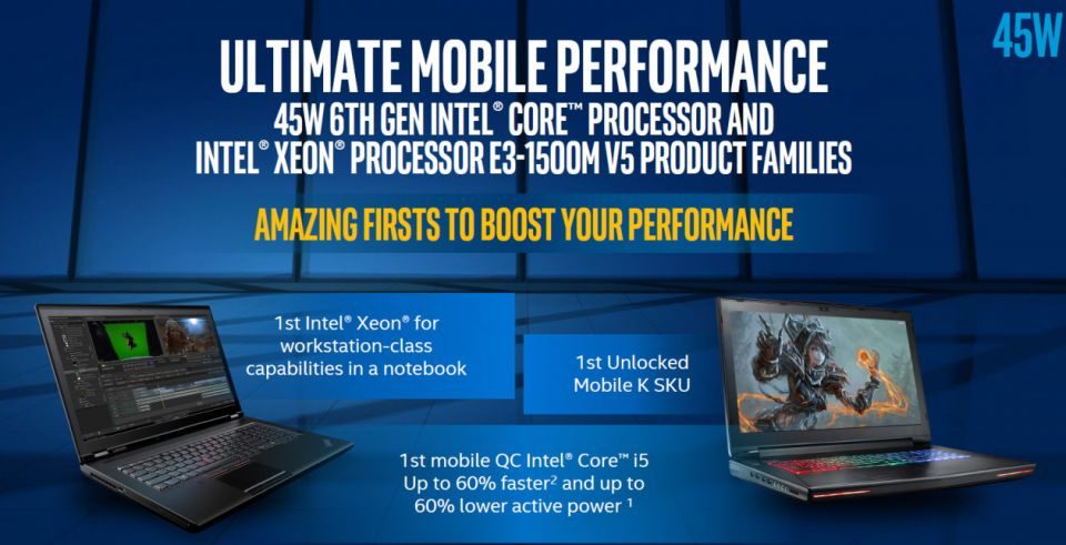 Intel Core i7-6700HQ benchmarks (vs Core i7-5700HQ and i7-4710HQ)