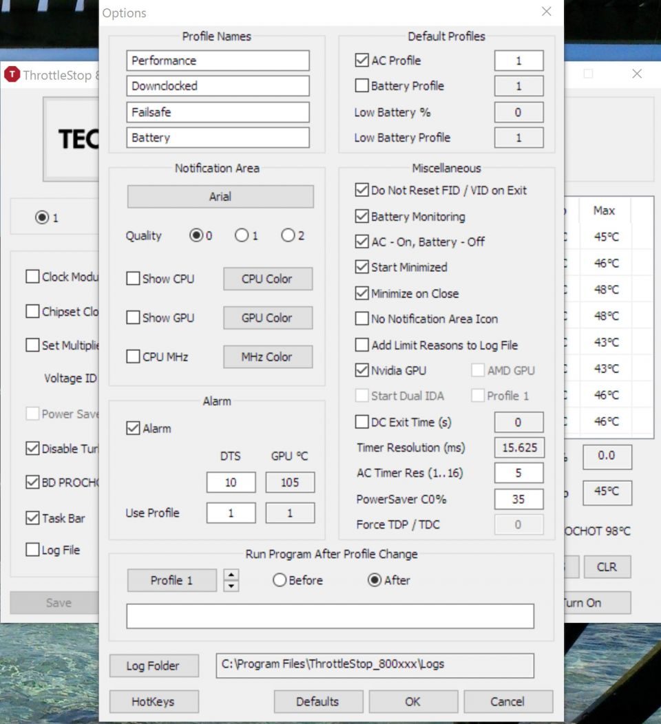 Advanced laptop tweaks (undervolting, overclocking and underclocking)
