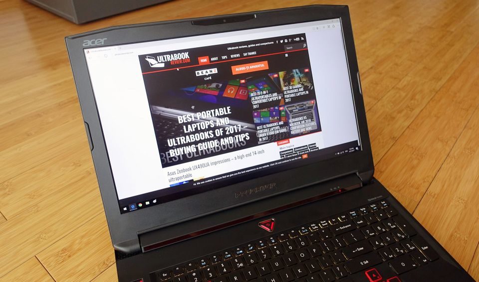 Acer Predator 17 X GX-792 review - Core i7-7820HK CPU and Nvidia GTX ...