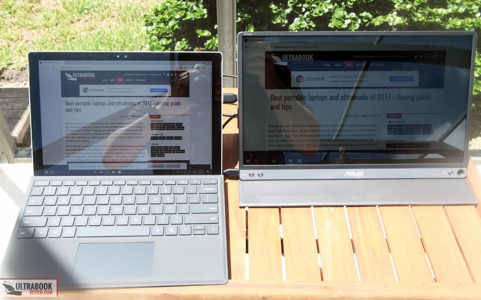 Asus Zenscreen review - what to expect from a portable external display