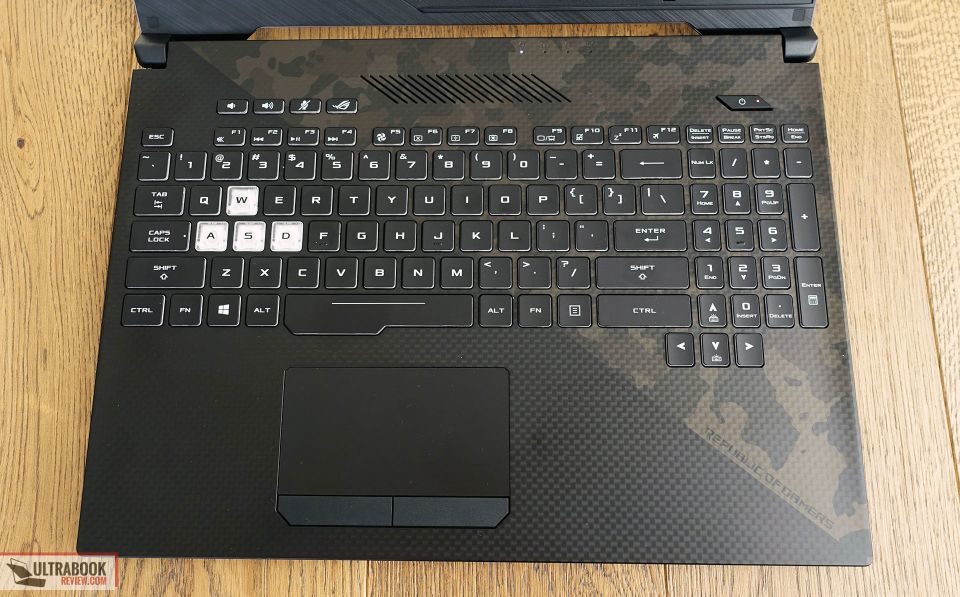 Asus ROG Strix GL504 SCAR II review (GL504GM - i7-8750H, GTX 1060)