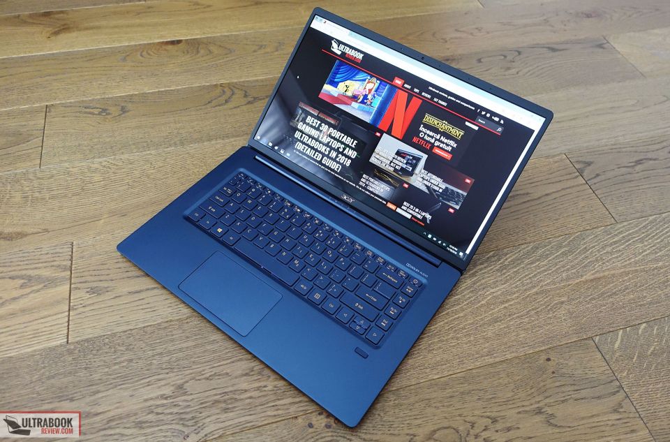 Acer Swift 5 SF515-51T impressions (i7-8565U, UHD 620) - the lightest ...