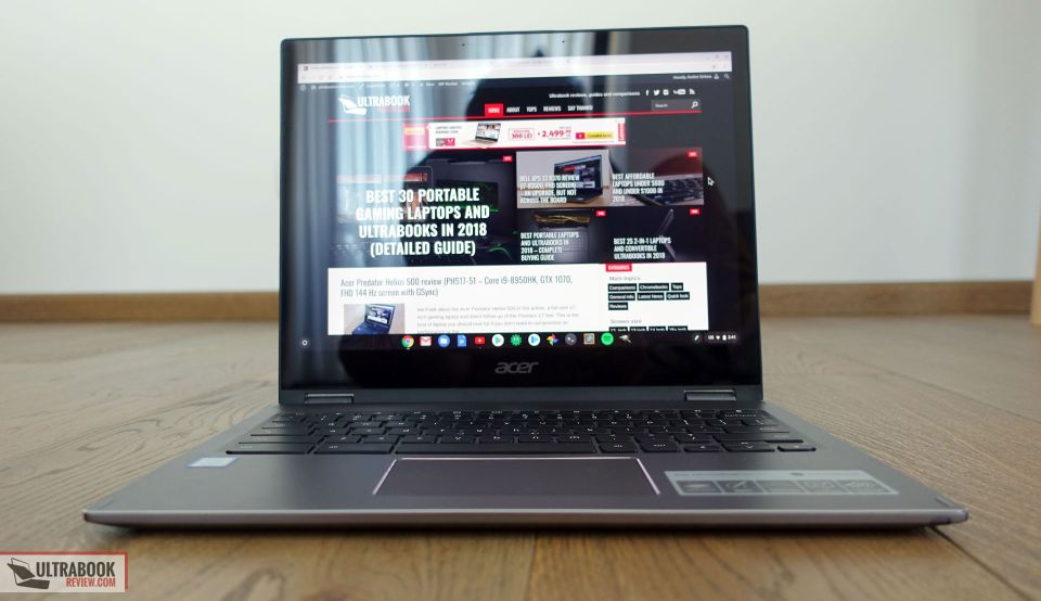 Acer Chromebook Spin 13 review (i3-8130U, 8 GB RAM, 64 GB eMMC)