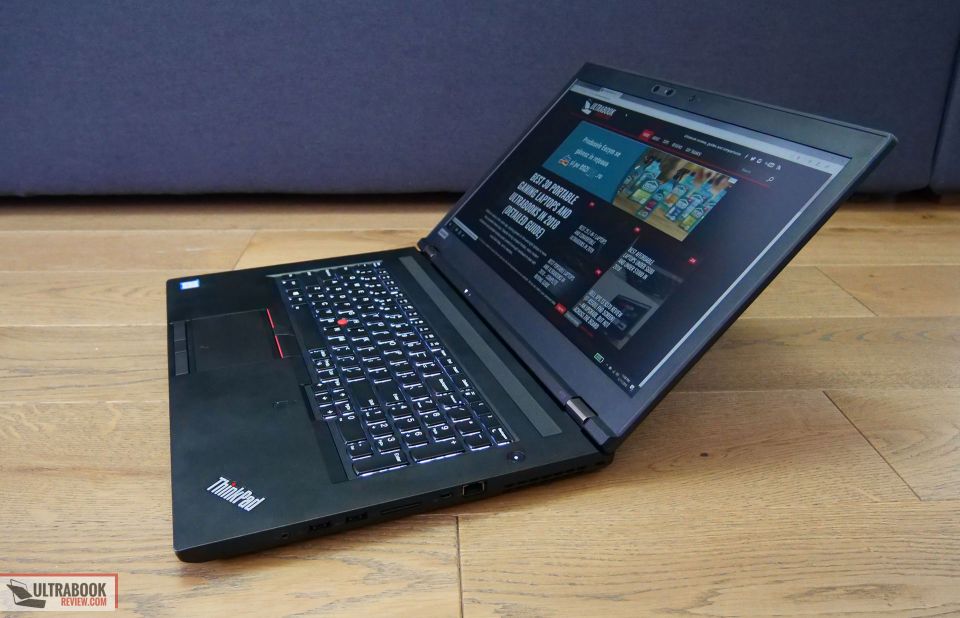 Lenovo ThinkPad P72 review (i7-8750H, Quadro P2000, FHD screen)
