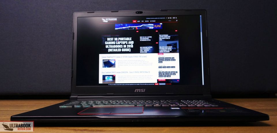 MSI GE73 Raider 8RF review and benchmarks (i7-8750H, GTX 1070, FHD 120 ...
