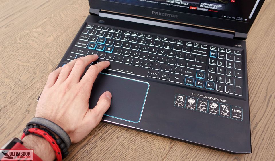 Acer Predator Helios 300 review (PH315-52 model - Core i7, RTX 2060 OC)