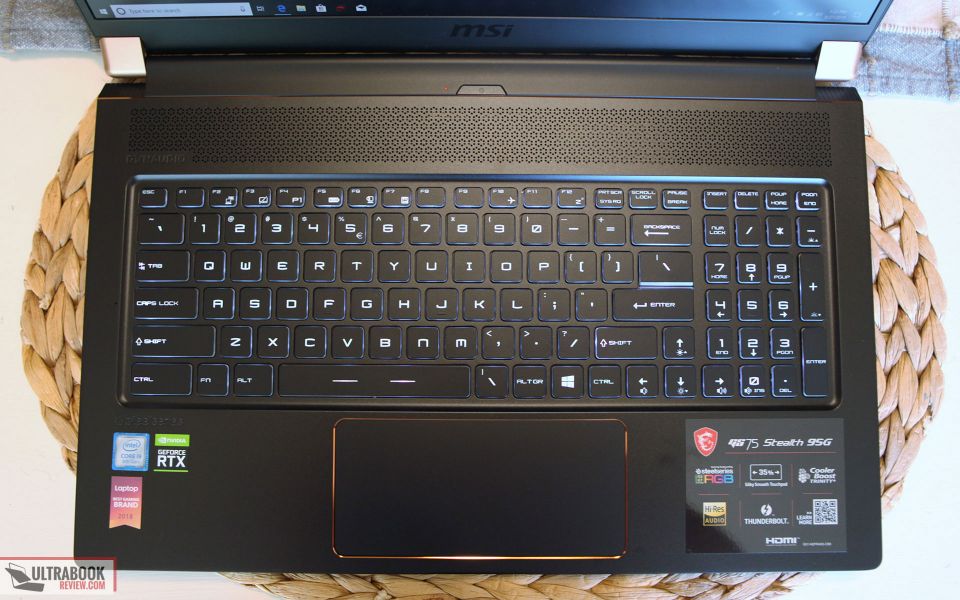 MSI GS75 Stealth 9SG review (Core i9-9880H, RTX 2080)