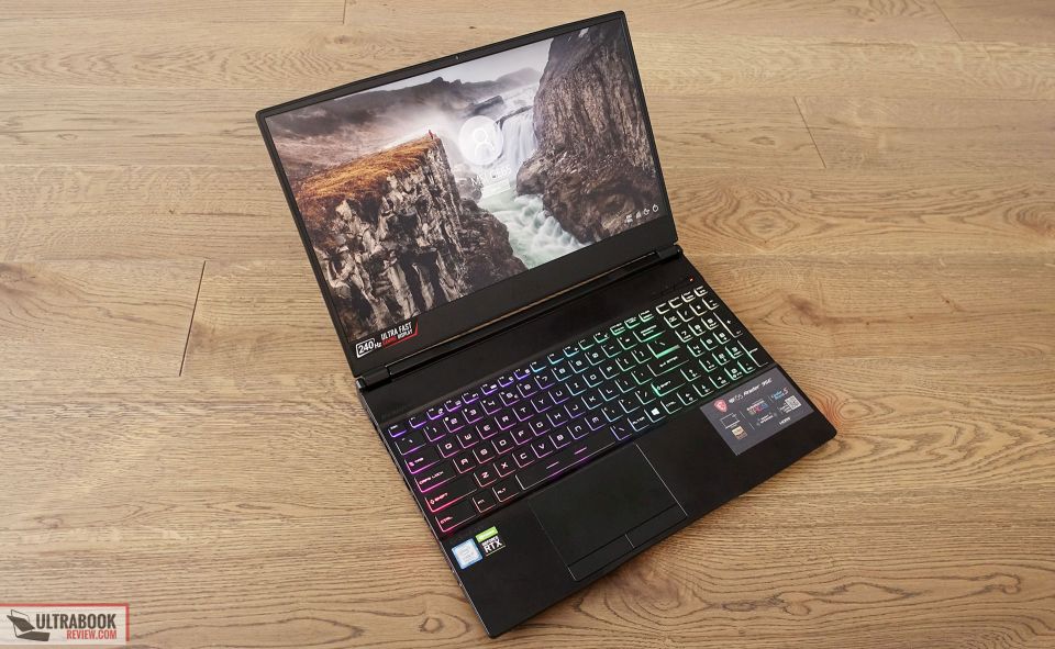 MSI GE65 Raider 9SE review (Core i7, RTX 2060 90W, 240Hz screen)