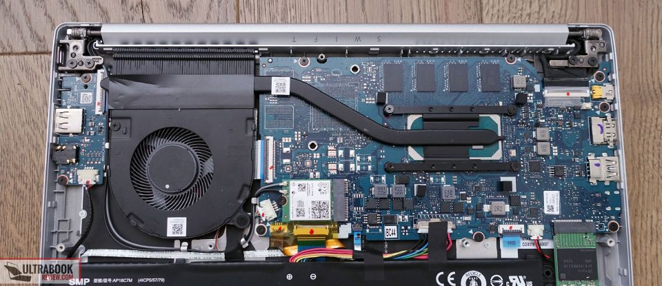 Acer Swift 3 SF313-52 review (3:2 display, IceLake hardware)