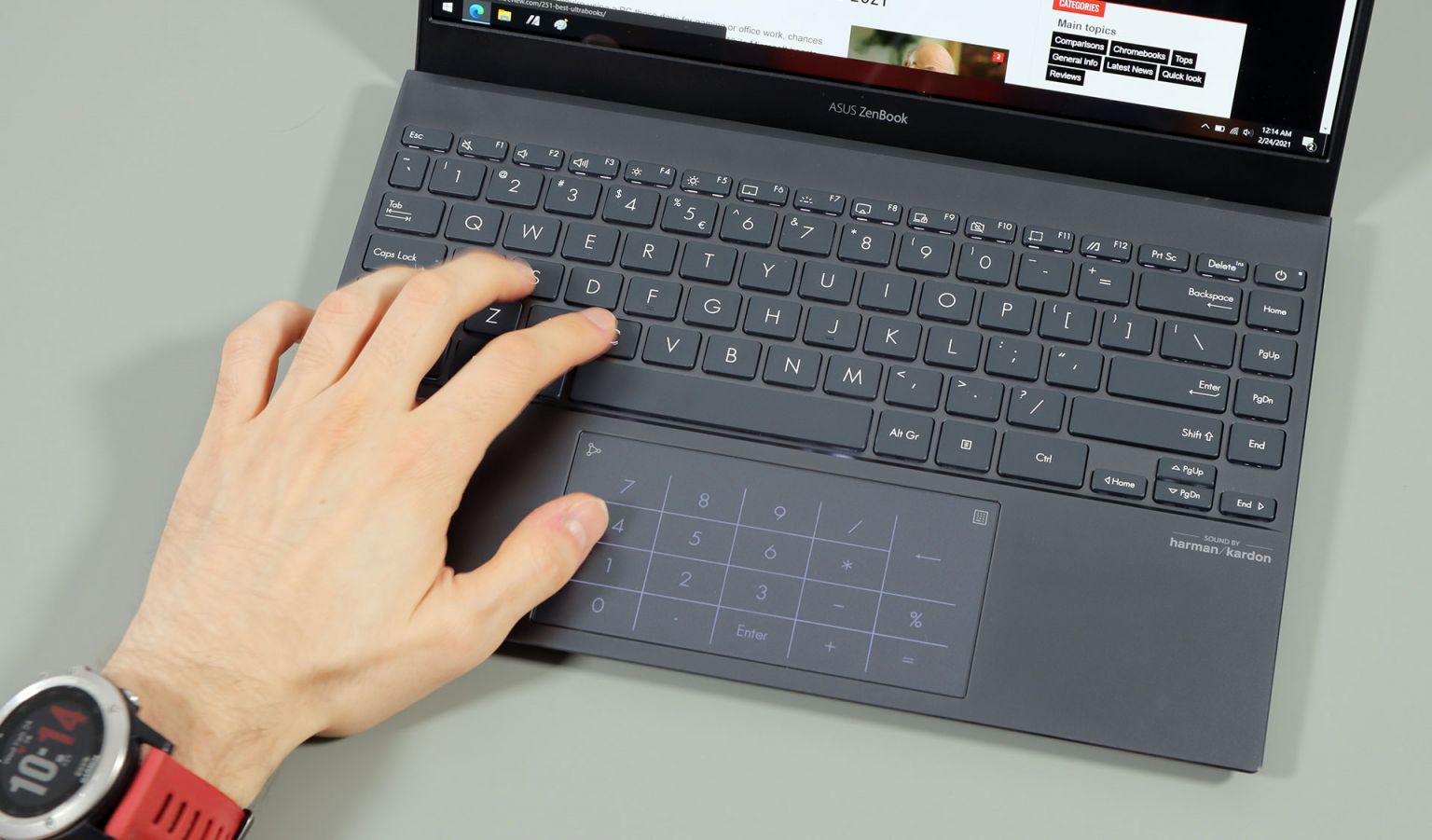 Asus ZenBook 13 OLED UM325 review (UM325UA model, Ryzen 5000 U)