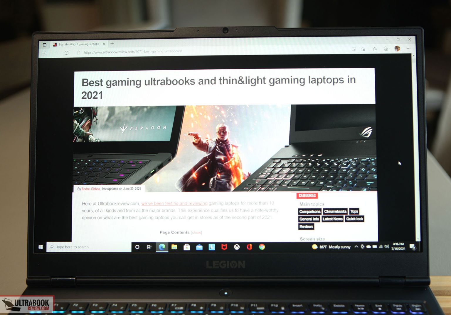 Lenovo Legion 5 review (Ryzen 7 5800H, RTX 3050Ti)