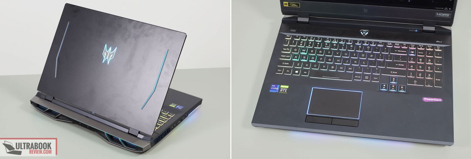 Acer Predator Helios 500 review (PH517-52 model - i9-11980HK, RTX 3080)