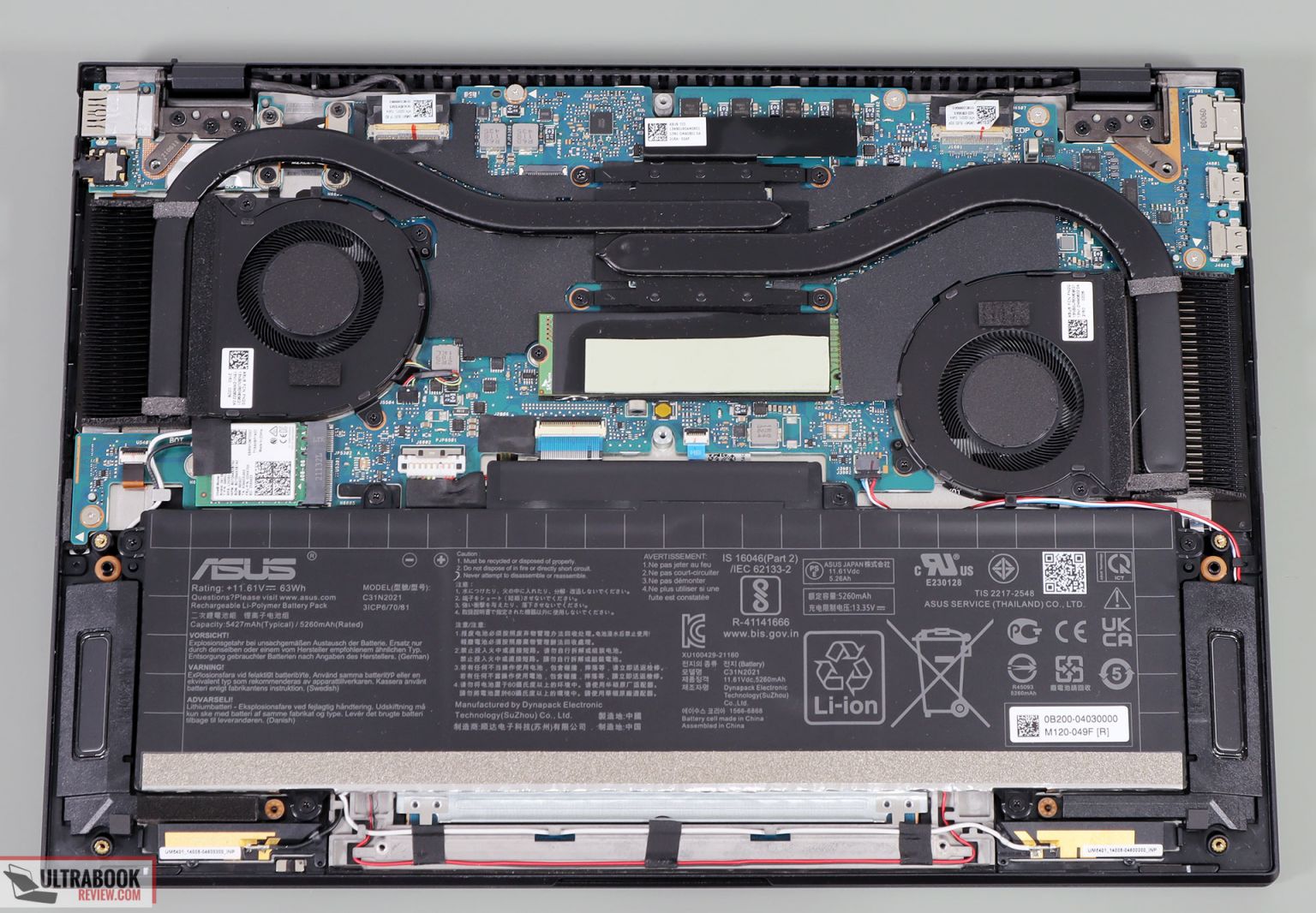 Asus Zenbook 14X OLED - early review, UM5401 model with AMD Ryzen