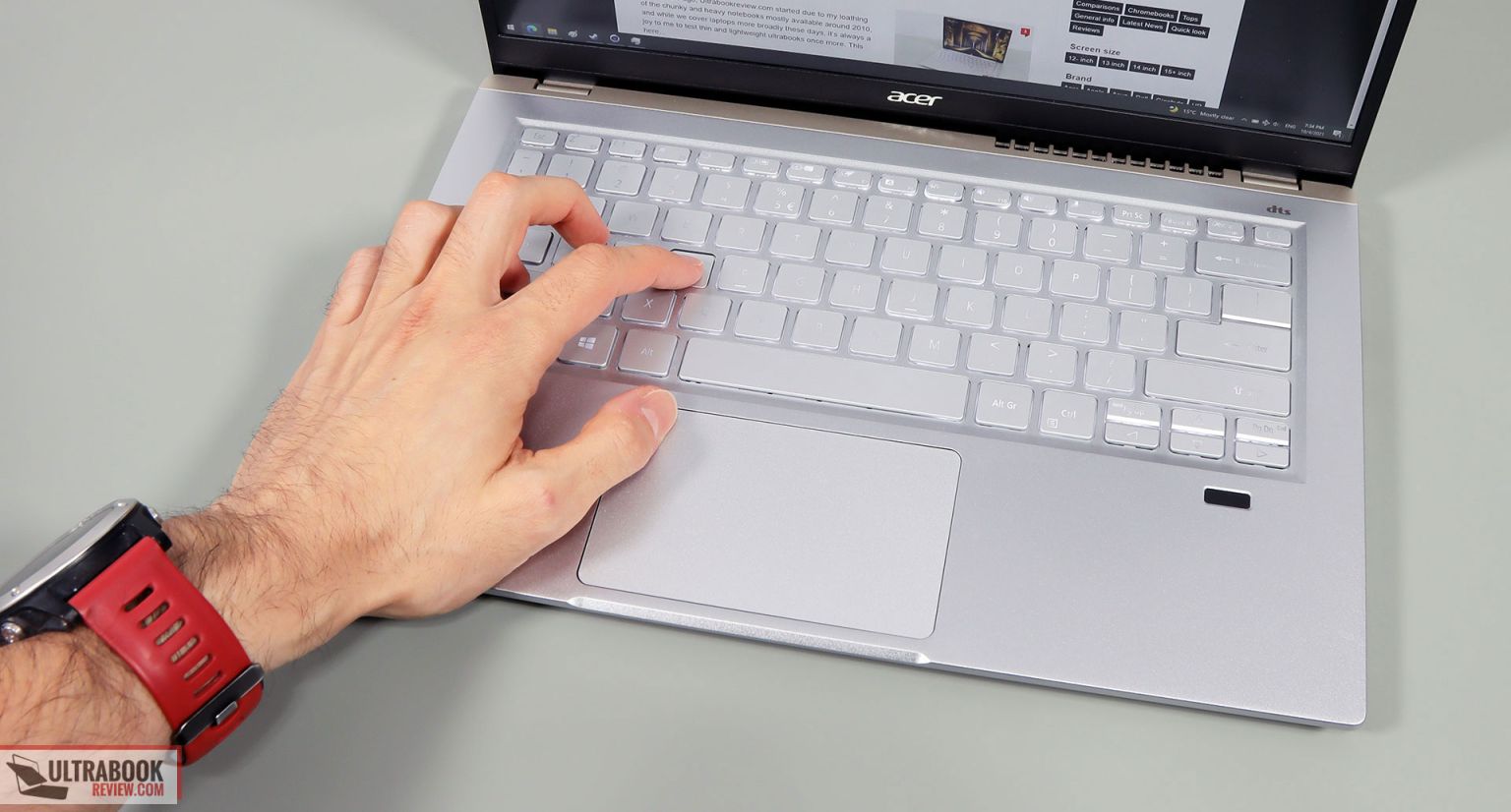 Acer Swift X 14 SFX14-41G review (performance ultrabook, AMD Ryzen + RTX)