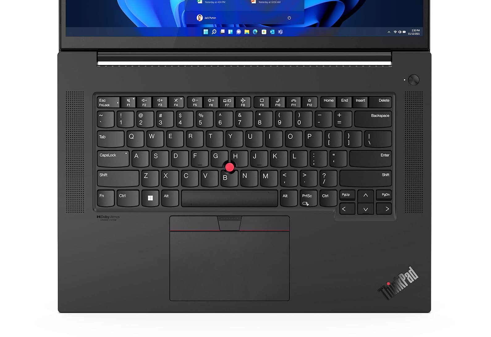 Lenovo Thinkpad X1 Extreme Gen 5 Intel 12th Gen Vapor Chamber