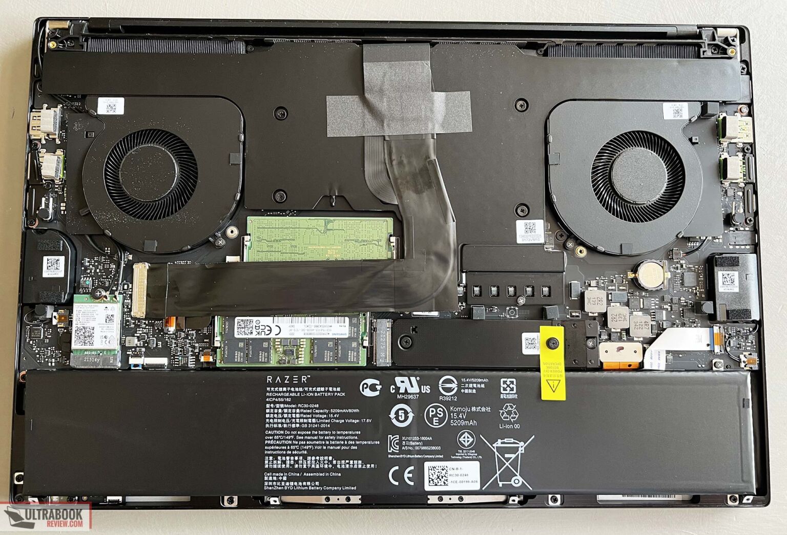 Razer Blade 15 review (Core i7-12800H, RTX 3080Ti)