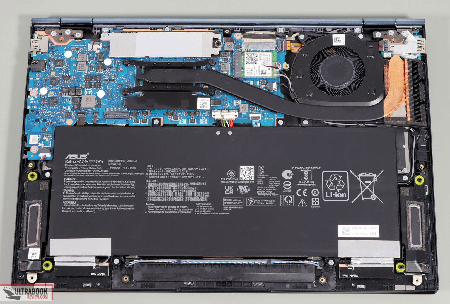 Asus ZenBook 14 OLED review - UX3402ZA / Q409ZA model
