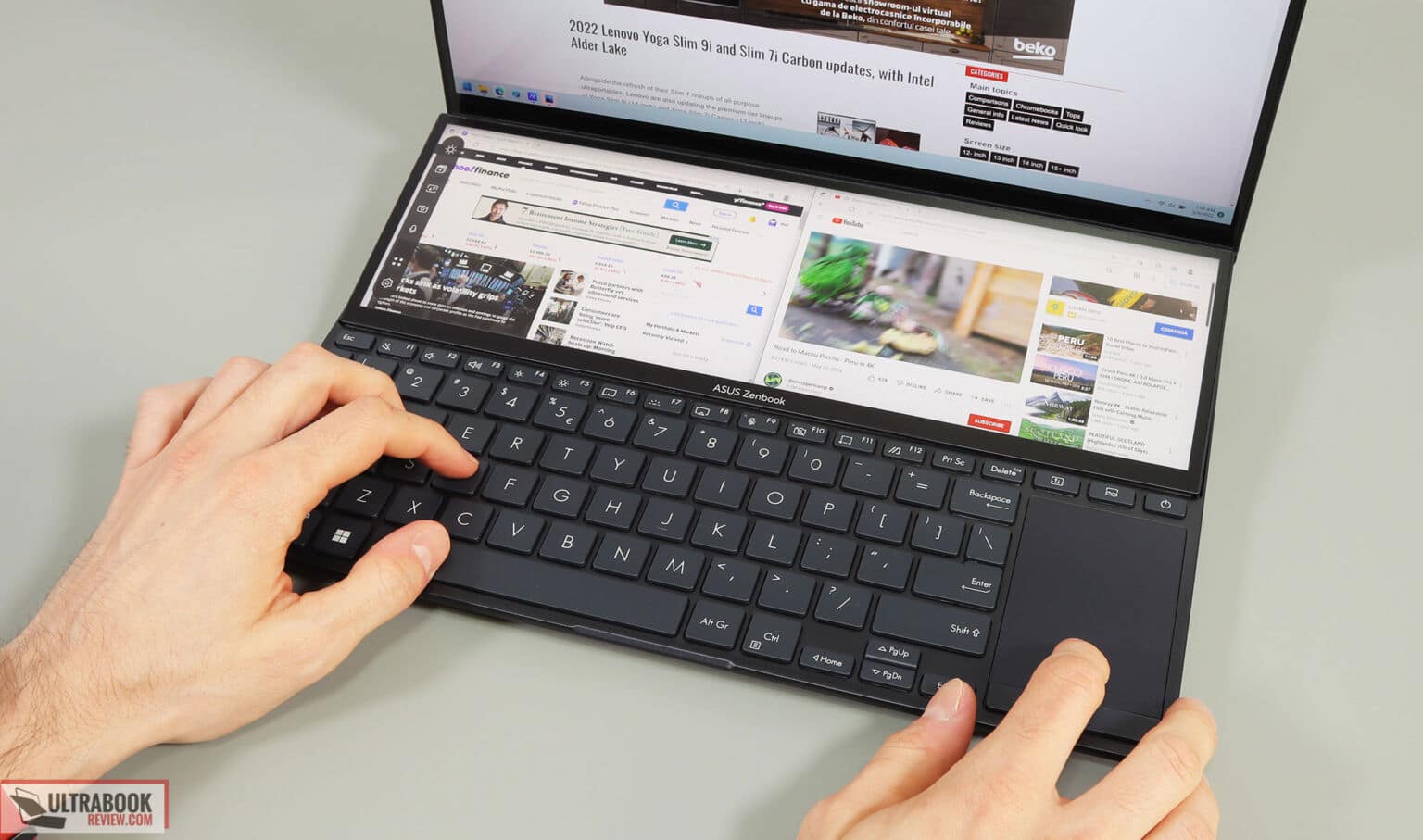 Asus ZenBook Pro 14 Duo OLED UX8402 review (UX8402ZE model)