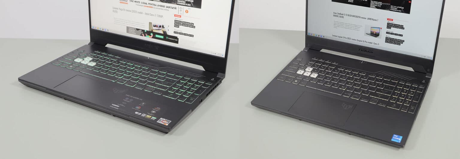 AMD Ryzen 7 6800H vs Intel Core i7-12700H benchmarks comparison, w/ RTX ...