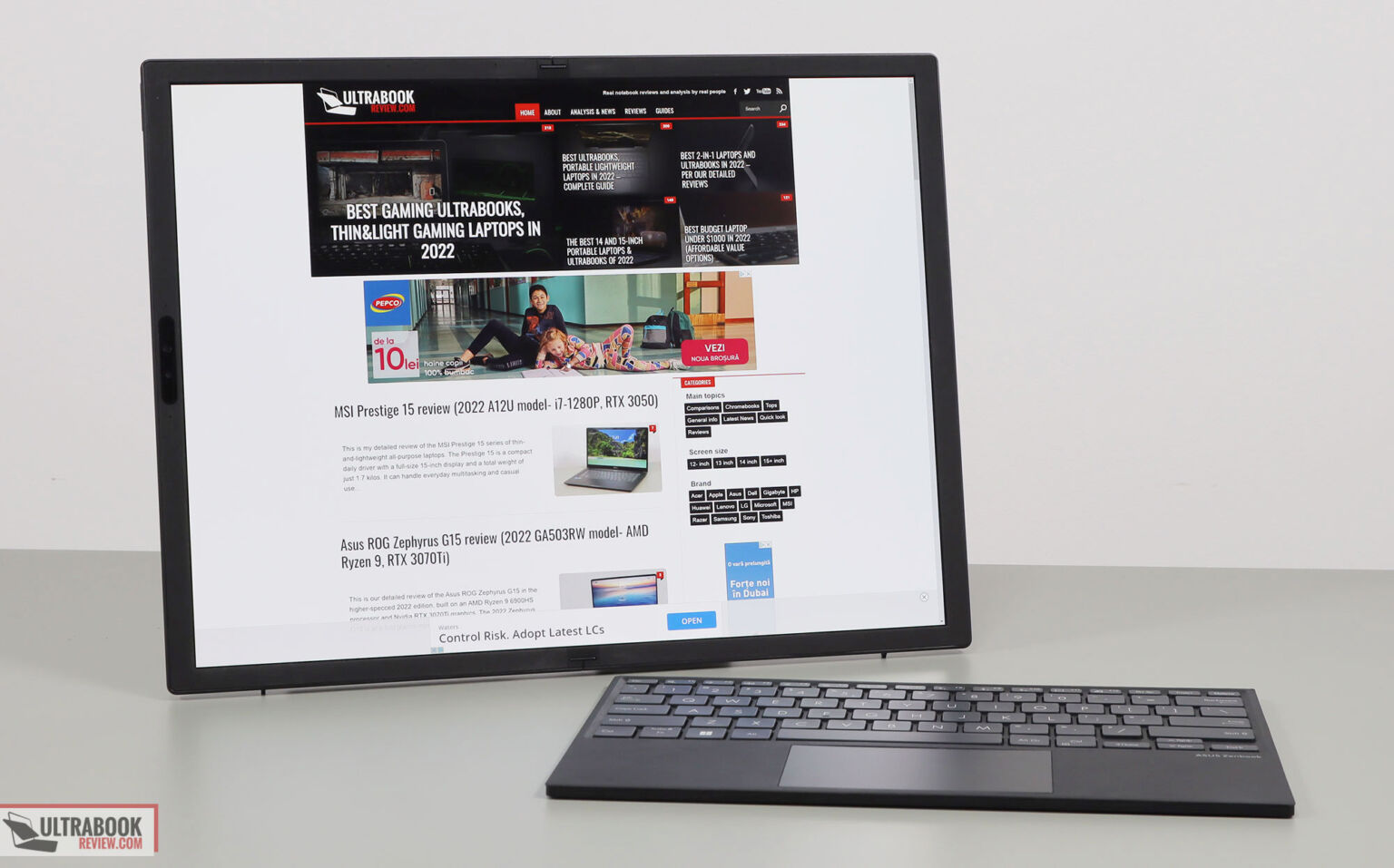 Asus ZenBook 17 Fold OLED review (foldable laptop, UX9702A model)