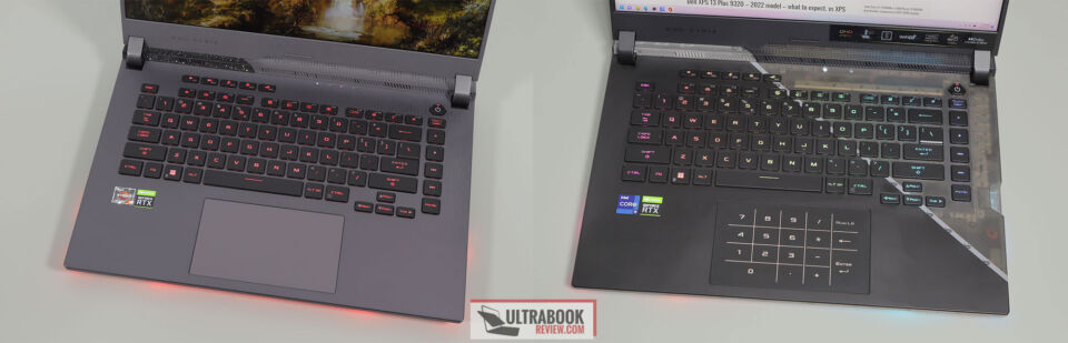 AMD Ryzen 9 6900HX vs Intel Core i9-12900H benchmarks comparison