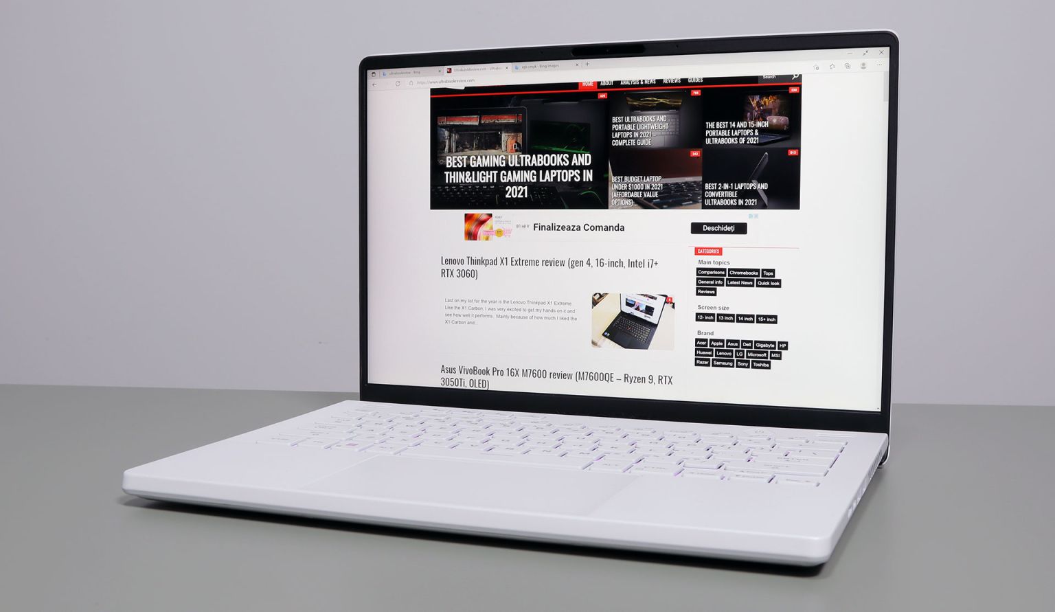 ASUS ROG Zephyrus G14 GA402 - Ryzen 9, AMD graphics & vapor chamber