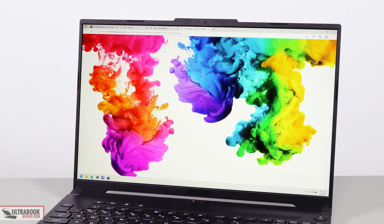 Asus TUF Gaming A16 Advantage Edition FA617 - AMD power