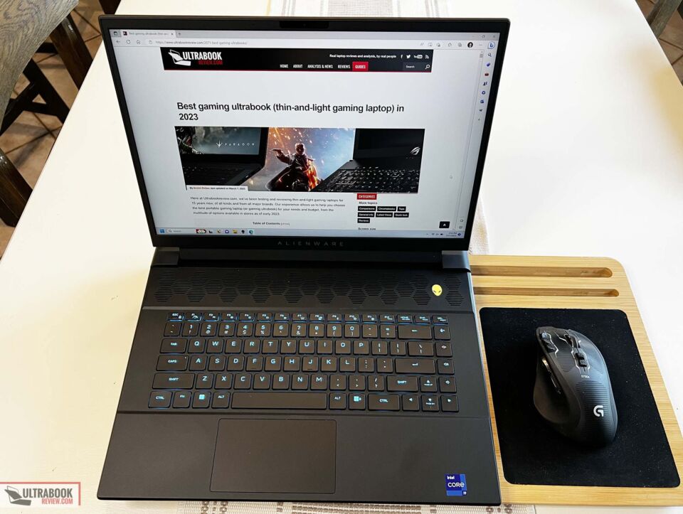 Alienware m16 review (m16 R1 model - i9, RTX 4080)