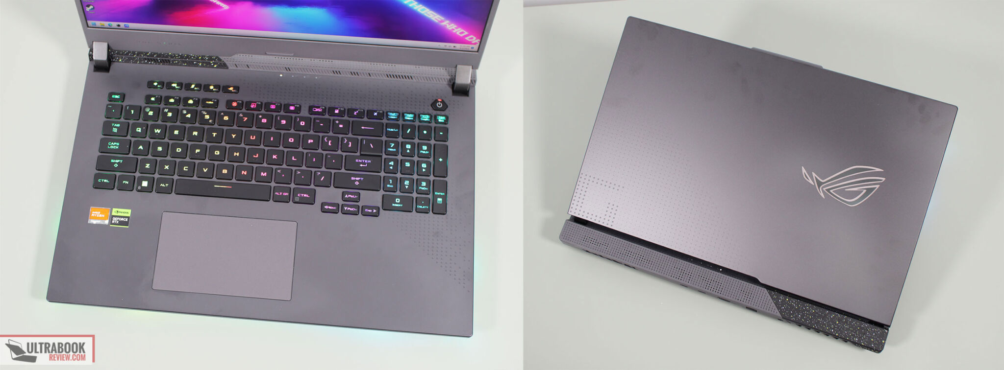 Asus ROG Strix G17 review (G713PI model - Ryzen 9 7945HX, RTX 4070)