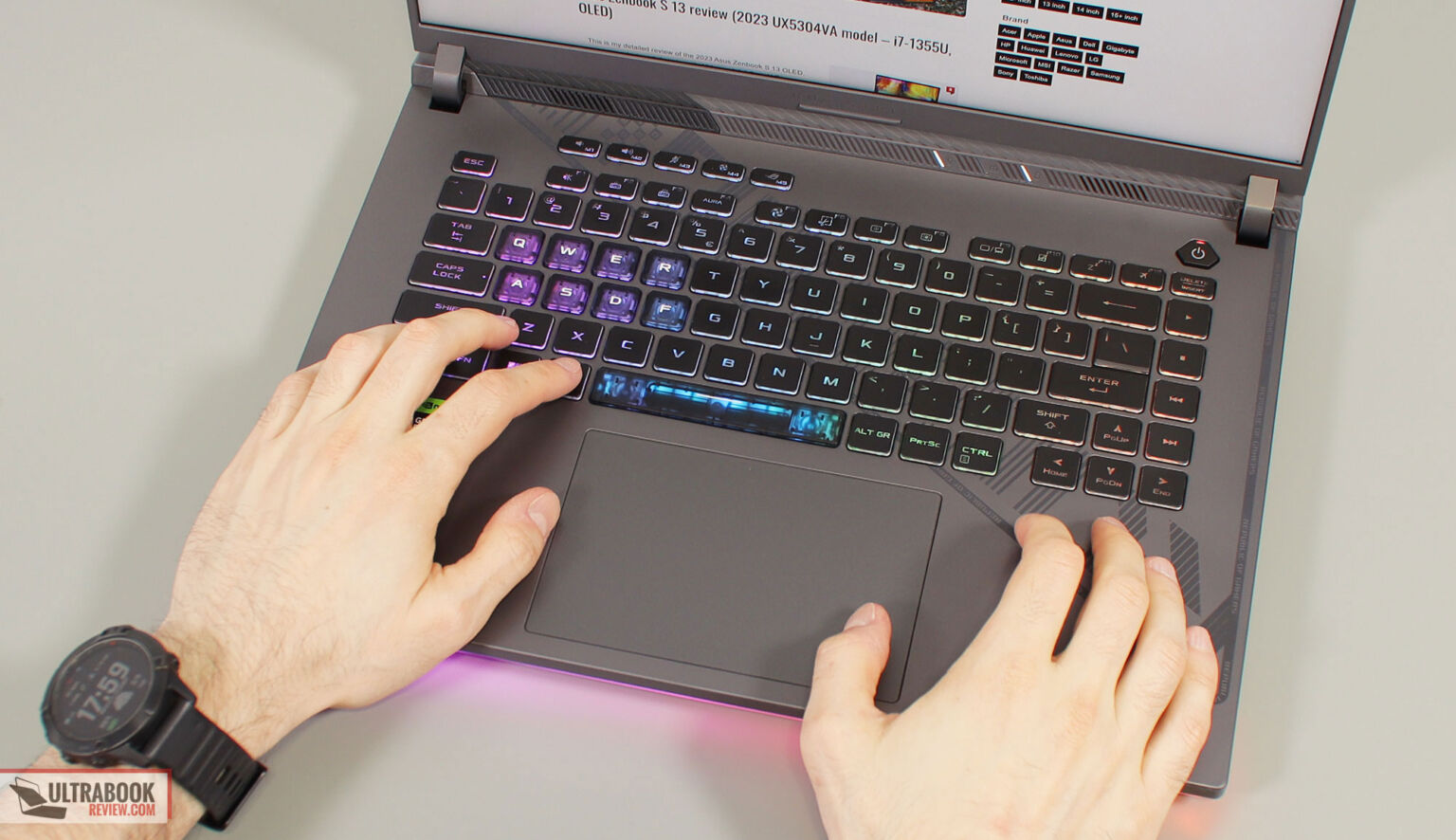 Asus ROG Strix G16 review (Core i9, RTX 4060, RTX 4070)