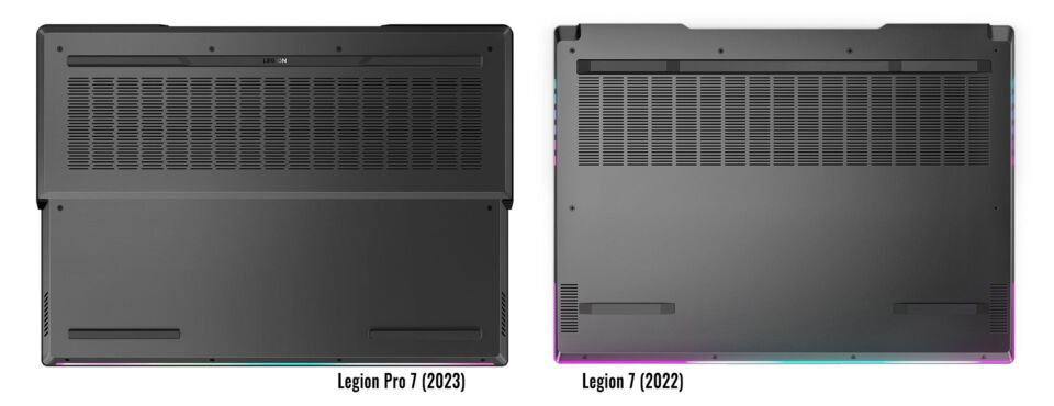 Lenovo Legion Pro 7 & Legion Pro 7i - more powerful, RTX 4090 graphics