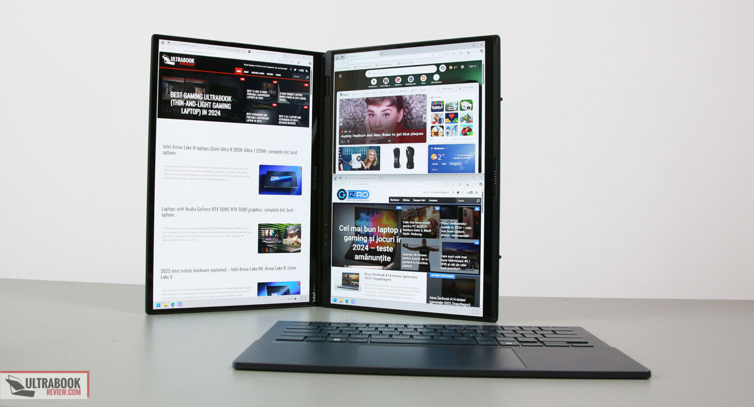 Asus Zenbook Duo review (dual-display, Intel Core Ultra 9 285H)