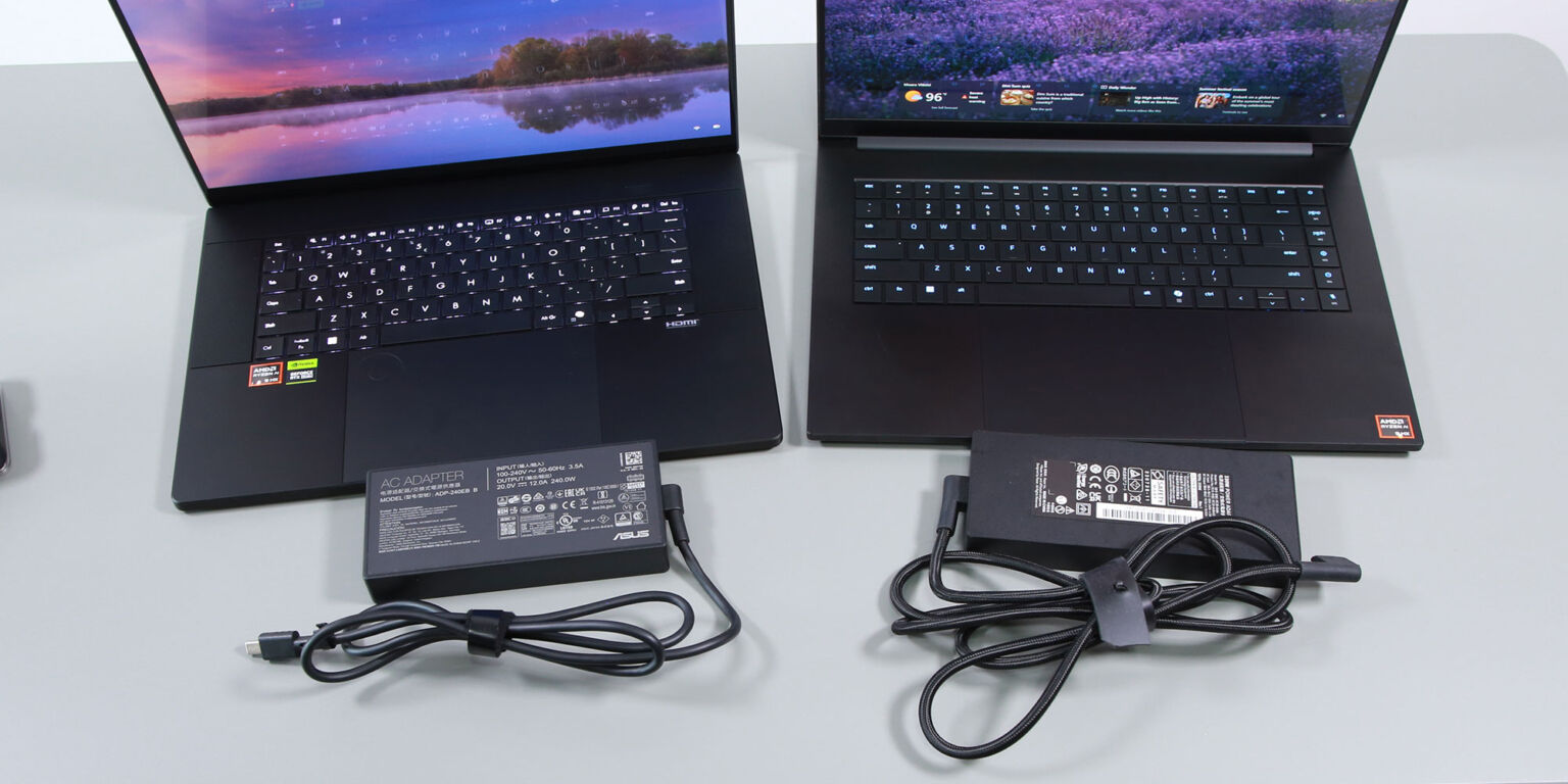 Asus ProArt P16 vs. Razer Blade 16, Asus ROG Zephyrus G16 comparison