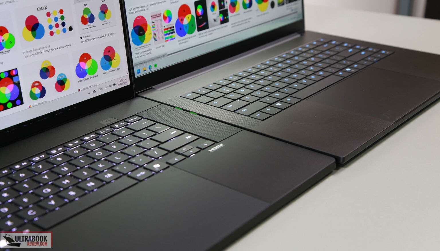 Asus ProArt P16 vs. Razer Blade 16, Asus ROG Zephyrus G16 comparison